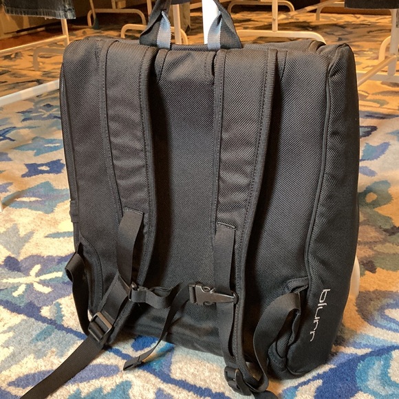 Blurr | Bags | Blurr Solid Black Laptop Backpack London Tube Map Liner ...